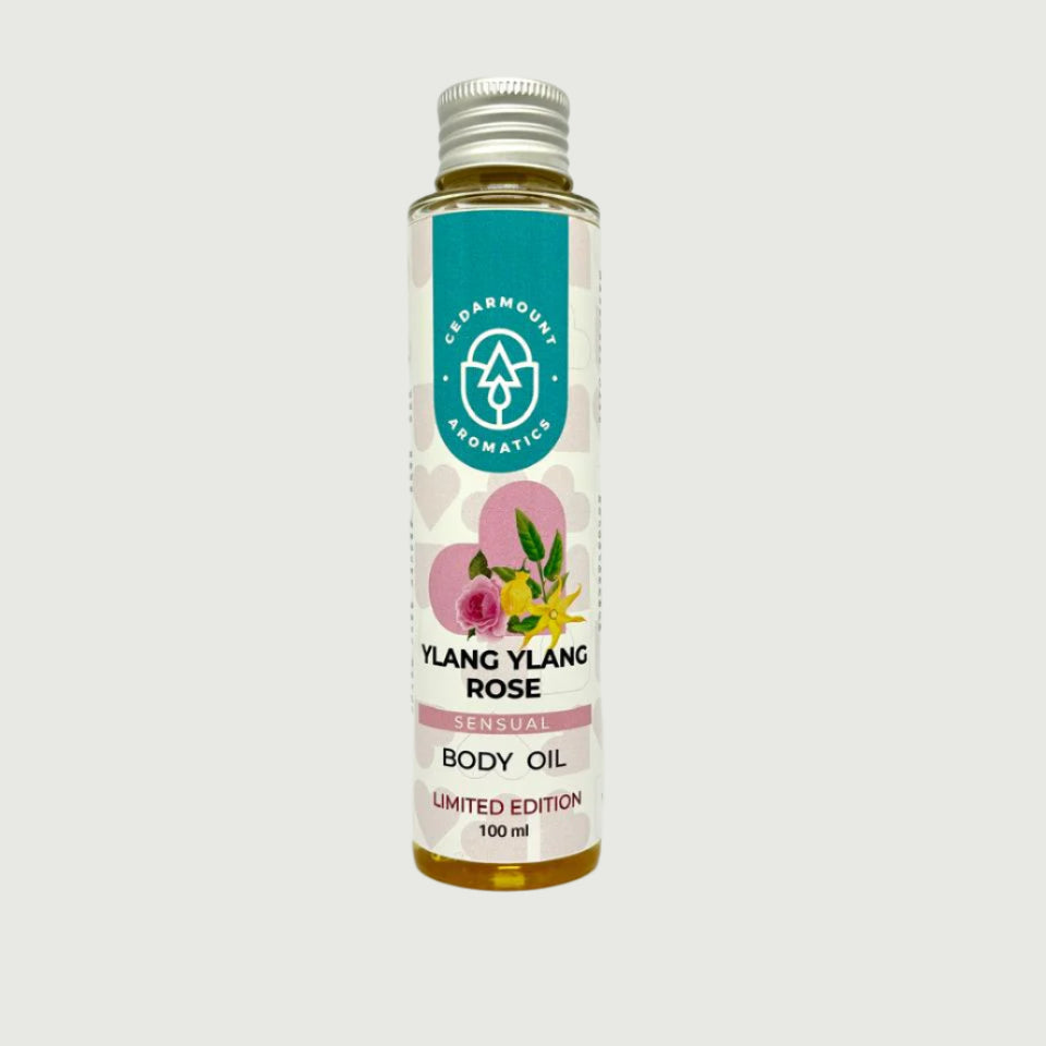 Ylang Ylang Rose Sensual Massage Oil – Cedarmount Aromatics